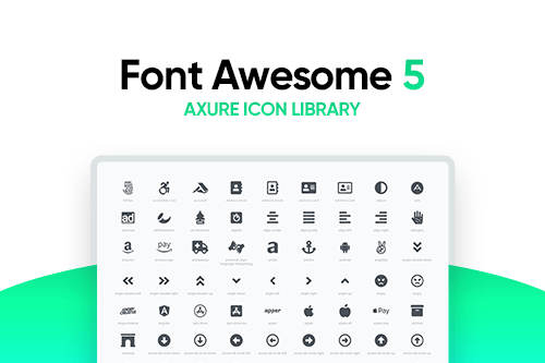 Axure Icon Packs